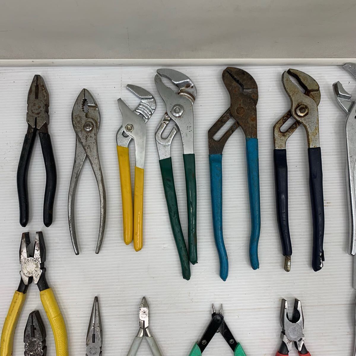 日本代購代標第一品牌【樂淘letao】－B ☆大量☆ 工具 8.3kg まとめ セット ペンチ ニッパー ラジオペンチ ハンドツール プライヤー 作業工具 工具類 大工道具 DIY