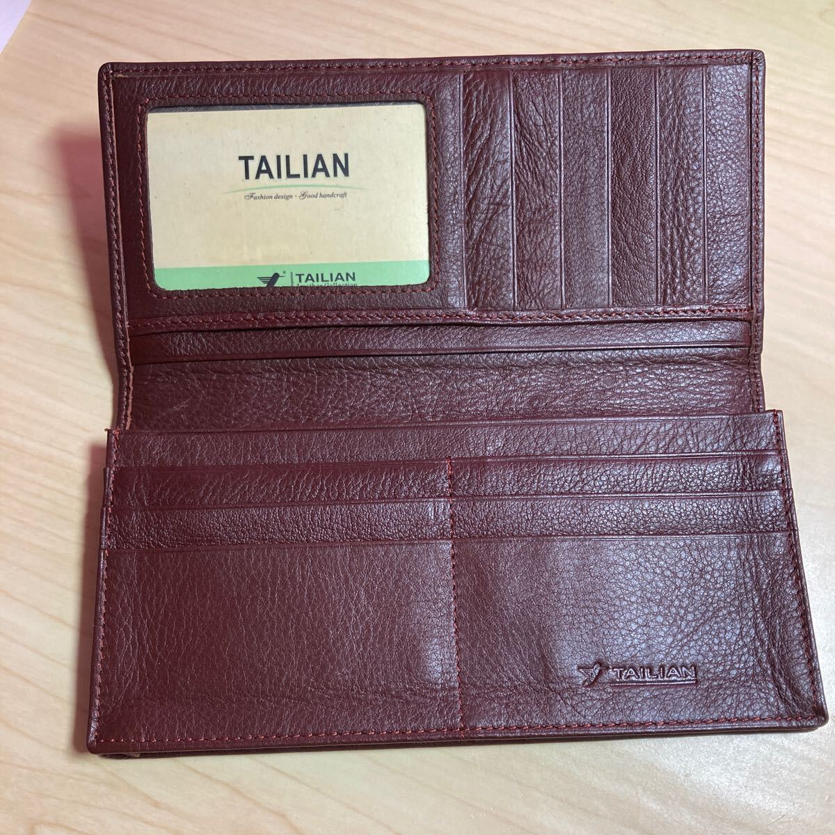 Yahoo!オークション - 美品 タイリアン 長財布 二つ折り 財布 TAILIAN ...