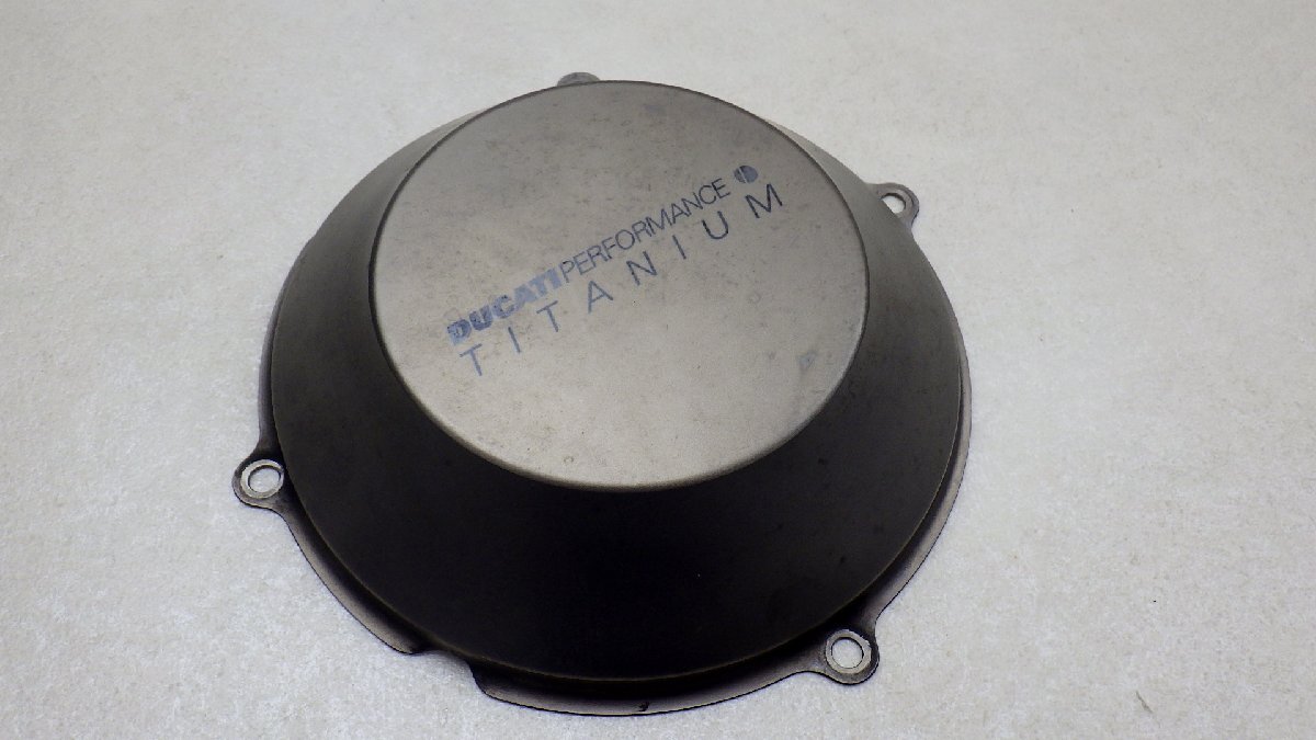 Yahoo!オークション - A012 モンスターS4R チタン クラッチカバー ドゥ...