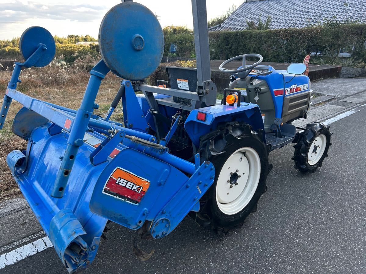 Yahoo!オークション - イセキ トラクター 17馬力 4WD PTO正転/逆転 パ...
