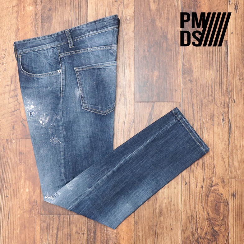 Yahoo!オークション - 1円/PMDS/34インチ/美脚デニムパンツBARRET スト...