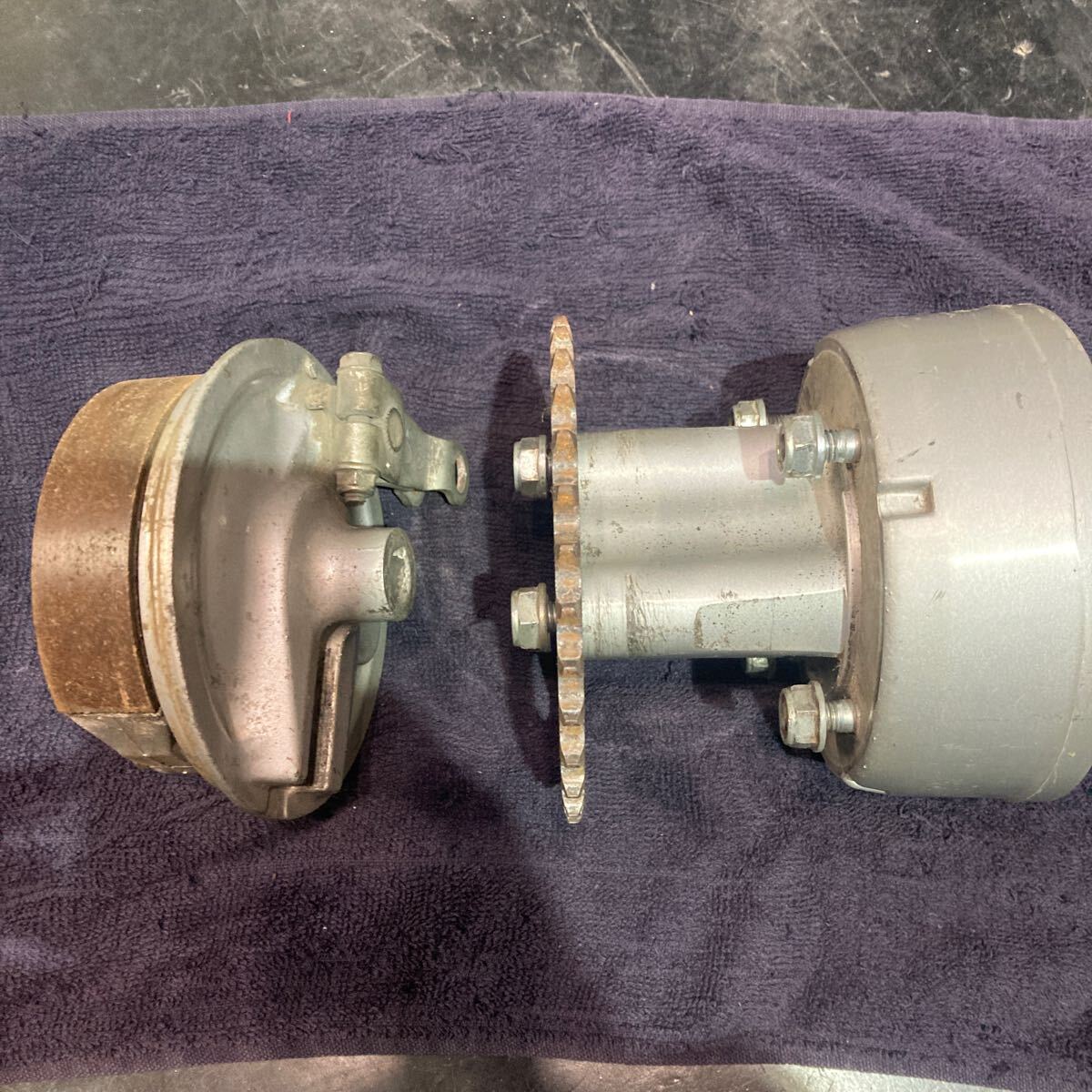 Yahoo!オークション - モンキー 純正 リアブレーキハブ 12V AB27 Z50J ...