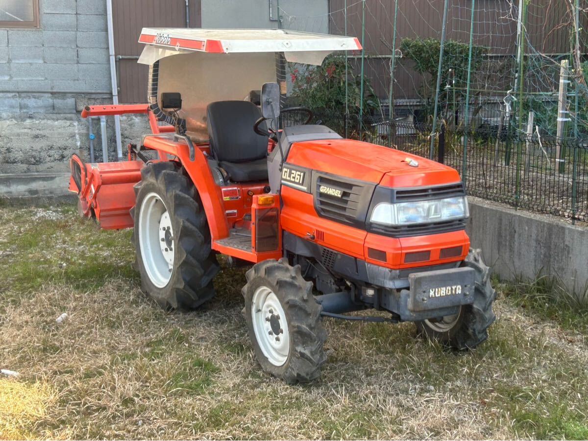 Yahoo!オークション - クボタ トラクター GL261 GRANDEL 動作確認動画...