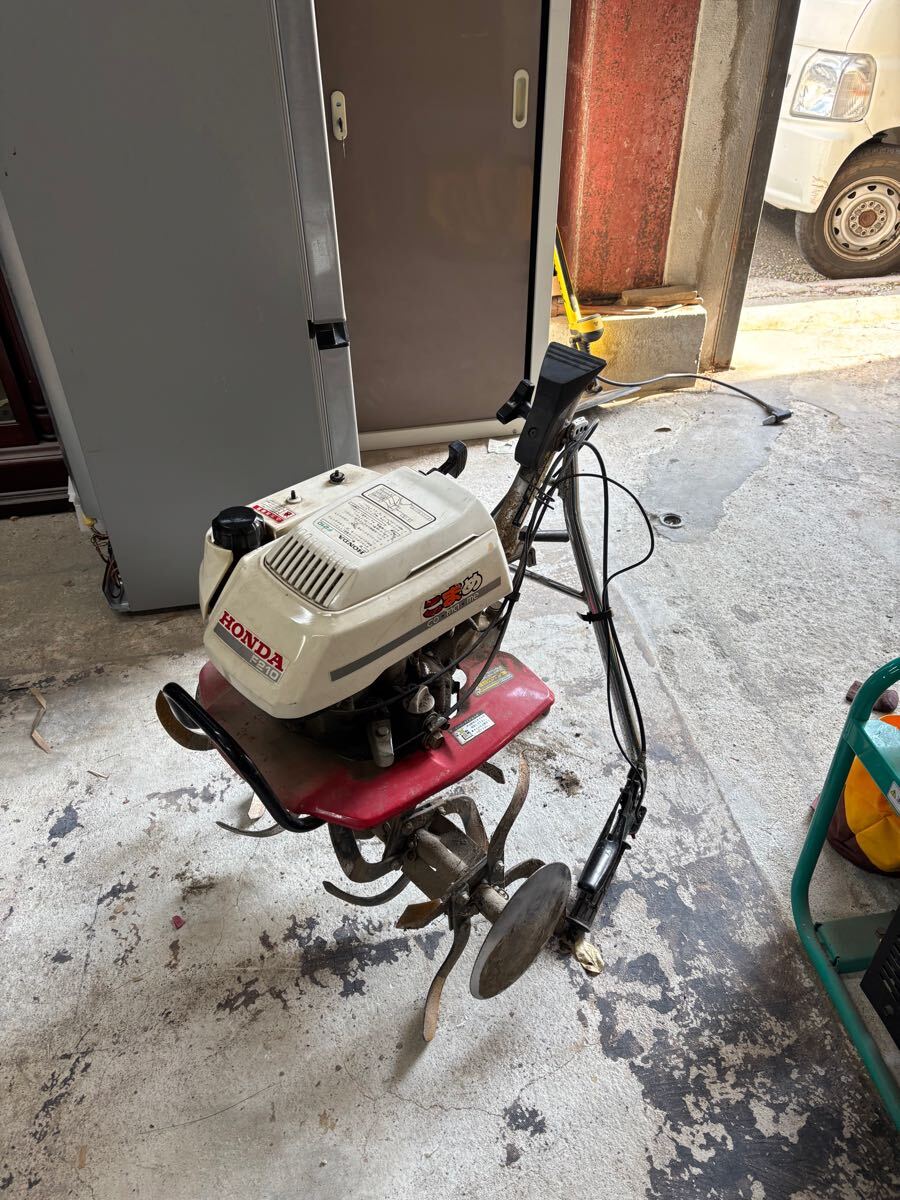 Yahoo!オークション - ホンダ F210 こまめ 歩行型管理機 エンジン始動O...