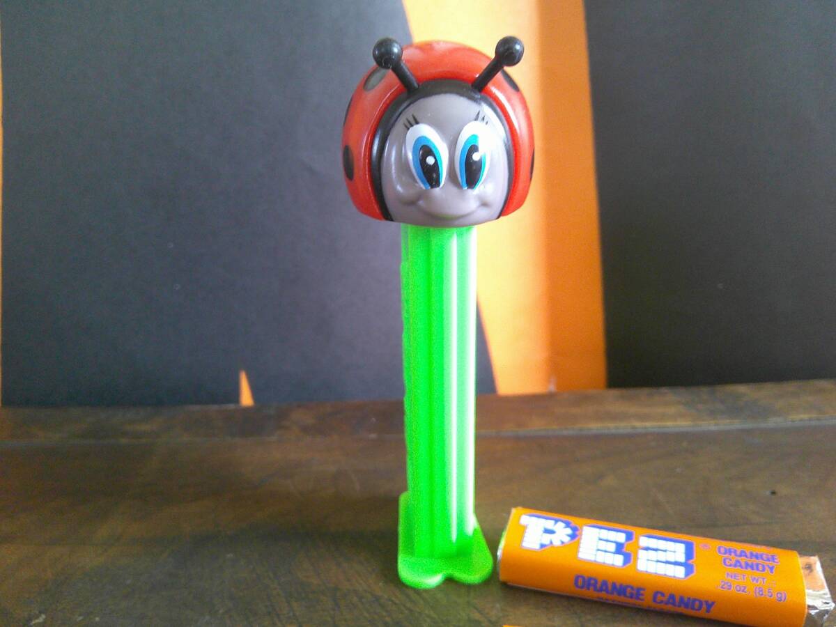 Yahoo!オークション - ビンテージ PEZ てんとう虫 袋 ラムネ付き