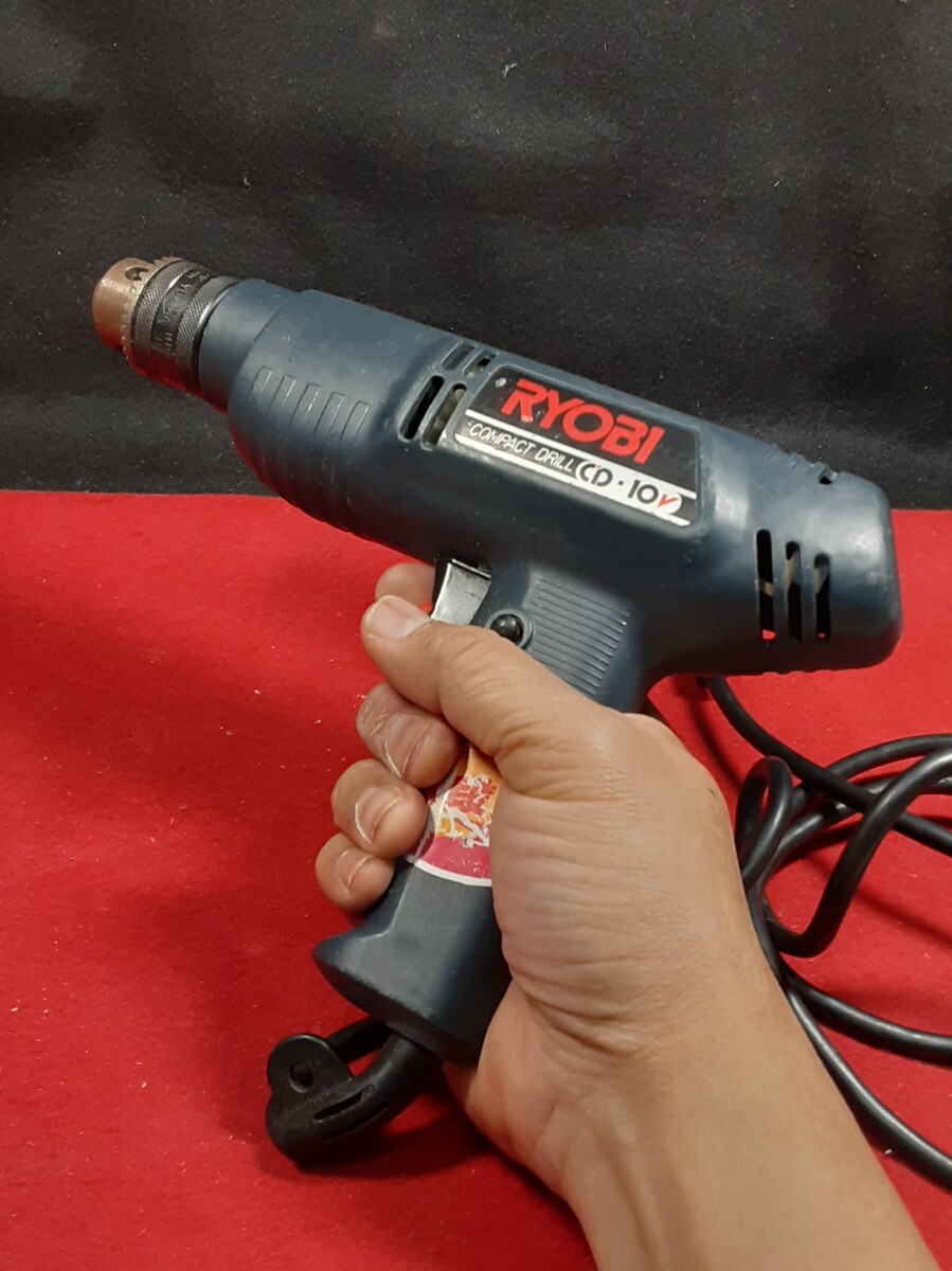 Yahoo!オークション - リョービ 電動工具 RYOBI コンパクトドリル 無段...