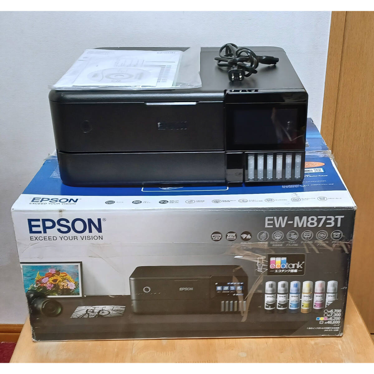 Yahoo!オークション - 2022年7月購入 中古 ジャンク扱い EPSON EW-M873...