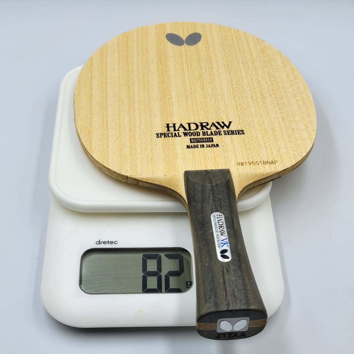 Yahoo!オークション - Butterfly/バタフライ 卓球 ラケット 82g HADRAW...