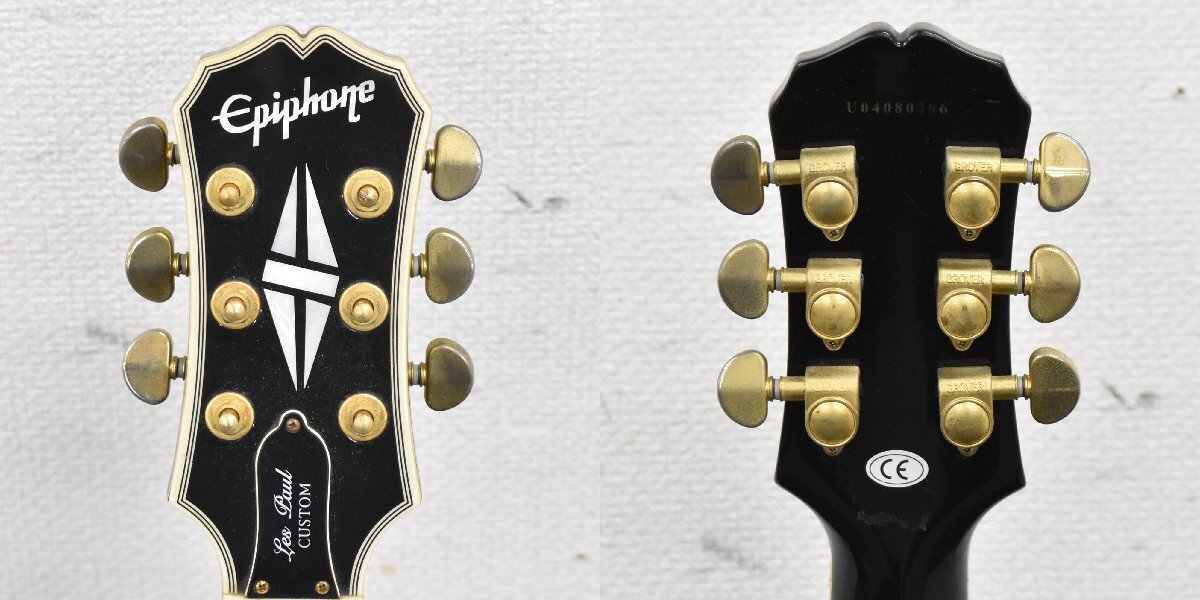 J Epiphone Lespaul Custom #U04080796 エレキギター エピフォン 0773(エピフォン)｜売買されたオークション情報、yahooの商品情報をアーカイブ公開 ...