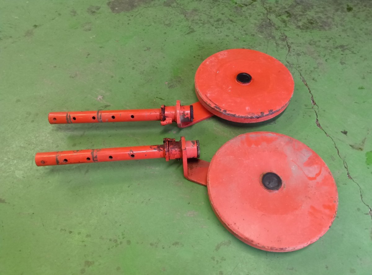 宮城 メーカー・型式不明 尾輪 発送可能 トラクター パーツ ロータリー 58-2412-9(中古)のオークション落札情報