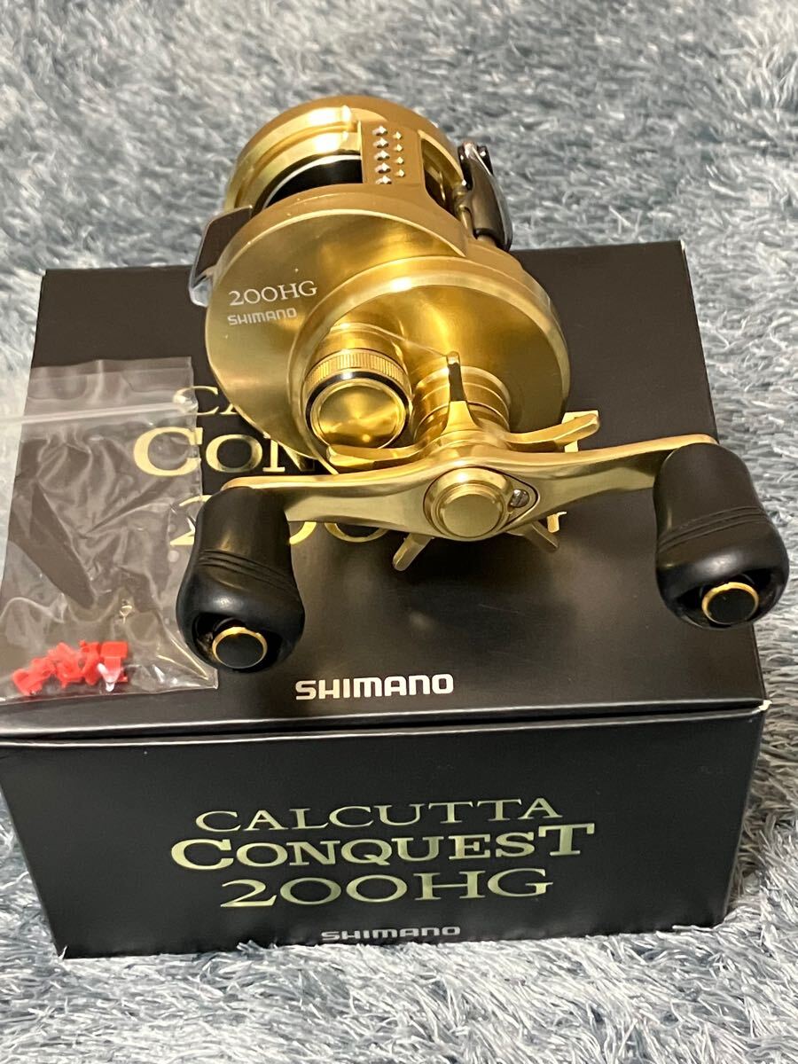 Yahoo!オークション - SHIMANO 15カルカッタコンクエスト200HG 右ハン...
