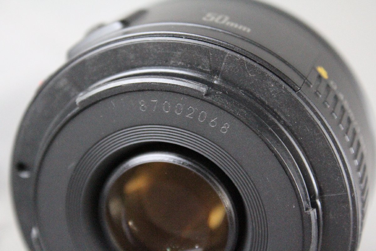Yahoo!オークション - F Canon キヤノン EF 50mm F1.8 II レンズ カメ...