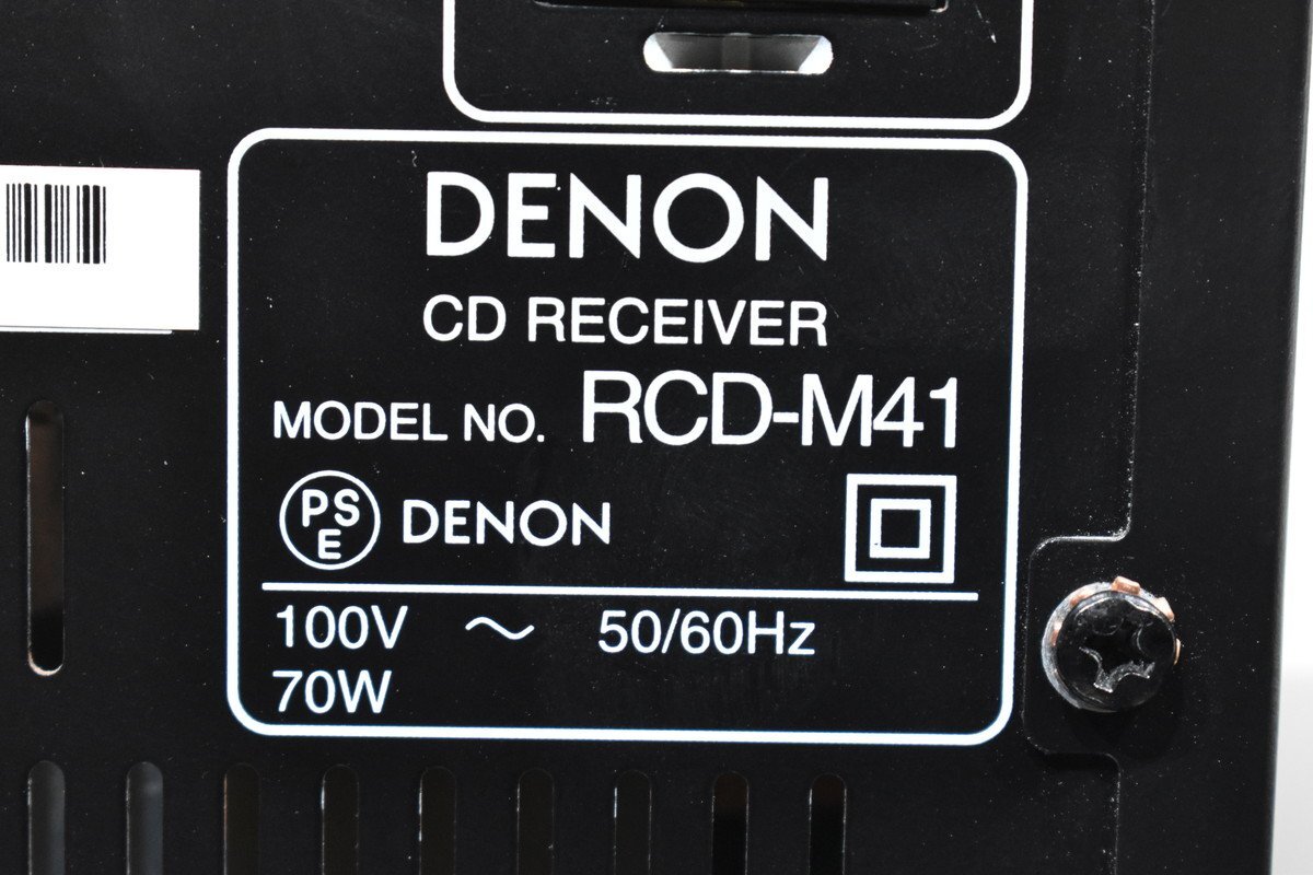 Yahoo!オークション - DENON デノン CDレシーバー RCD-M41