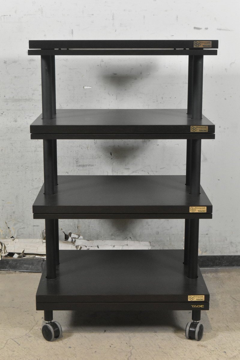 Yahoo!オークション - TAOC CSR-4S タオック 4段 オーディオラック 高...