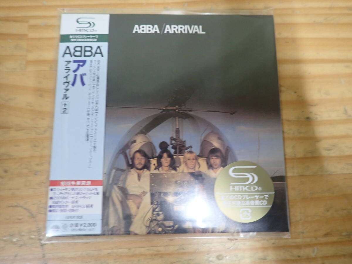 Yahoo!オークション - s1c 未開封 アバ アライヴァル 紙ジャケ SHM-CD ...