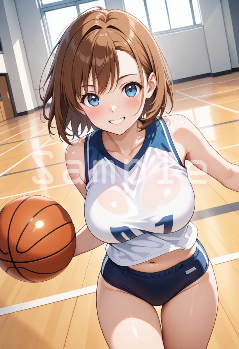 Yahoo!オークション - A133 オリジナル 一点もの 茶髪 ボブ バスケ ス...