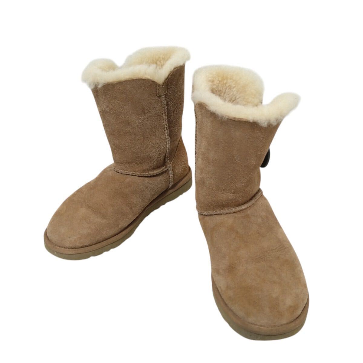 Yahoo!オークション - BT2 UGG アグ ムートンショートブーツ スエード...