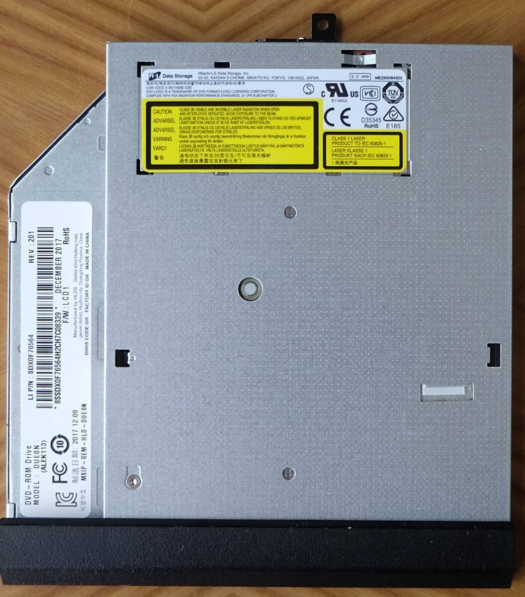 Yahoo!オークション - DVD-ROMドライブ SATA接続 厚さ9.5mm HL Data St...