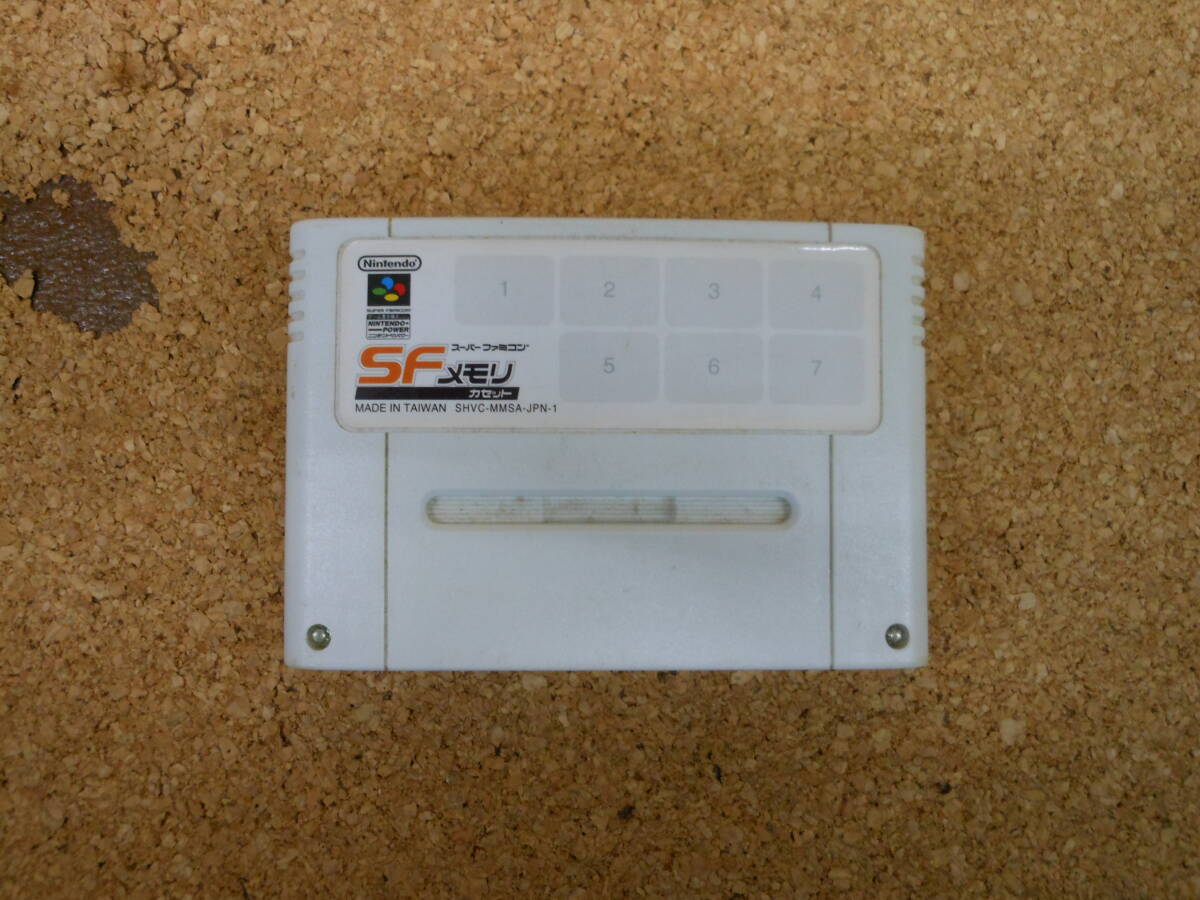 Yahoo!オークション - 中古 スーパーファミコン SFC SFメモリカセット ...