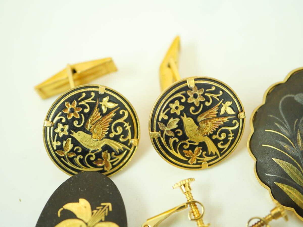 B93 ぞうがん 象嵌 ゾウガン ダマスキナード 金細工系 ブローチ 帯留め など ヴィンテージ アクセサリー 大量 まとめ売り まとめ TIA(ブローチ)｜売買されたオークション情報 ...