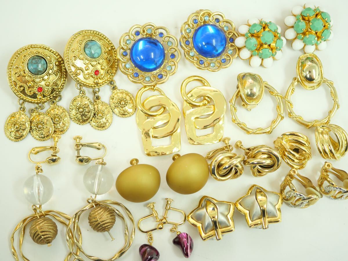 Yahoo!オークション - 【D46】ヴィンテージ ビンテージ イヤリング 両...