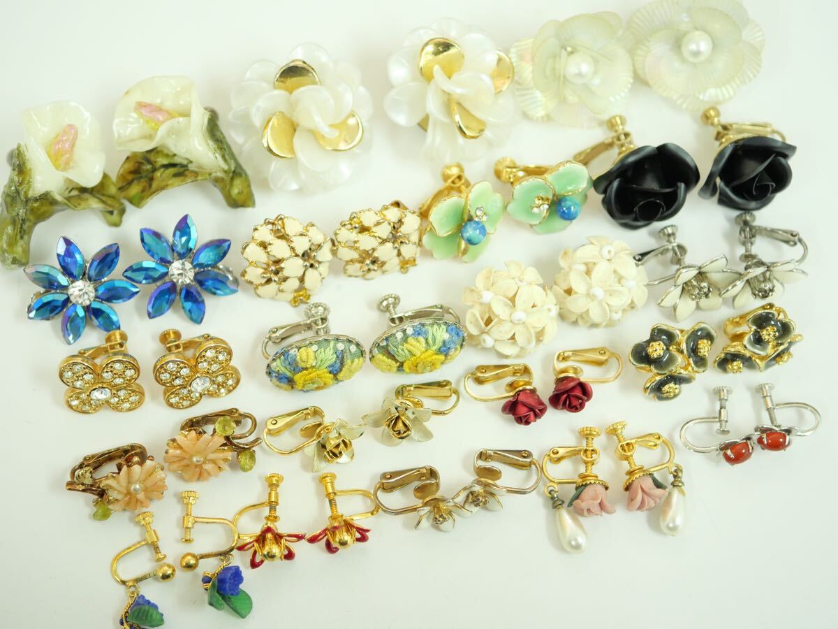 Yahoo!オークション - 【D41】ヴィンテージ ビンテージ イヤリング 両...