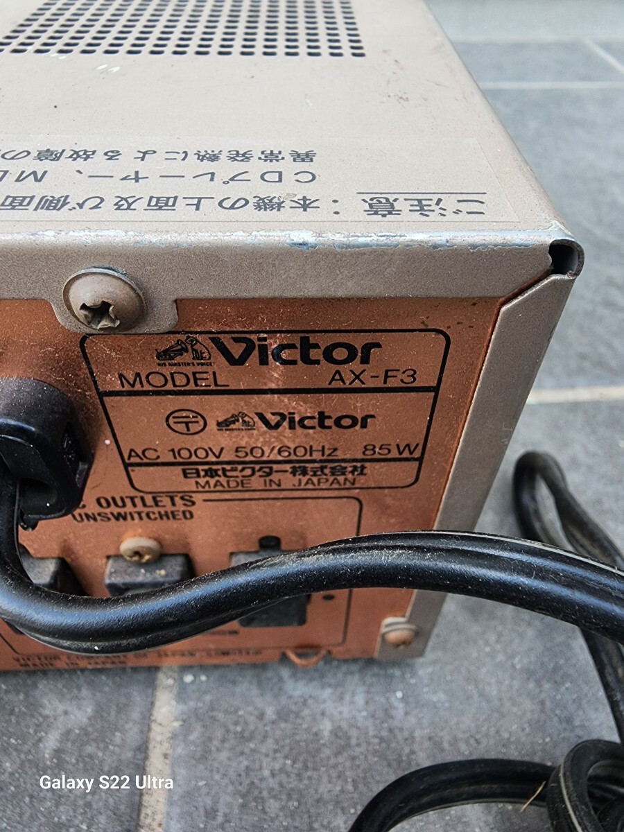 Yahoo!オークション - Victor ビクター AX-F3 プリメインアンプ 現状品