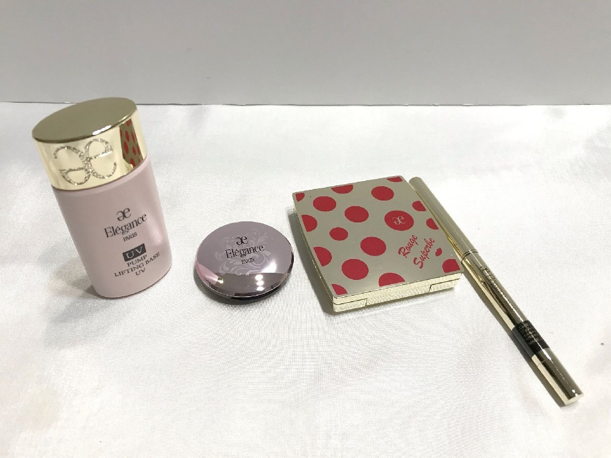 Yahoo!オークション - 【YS-1】 エレガンス 4点セット メイクアップベ...