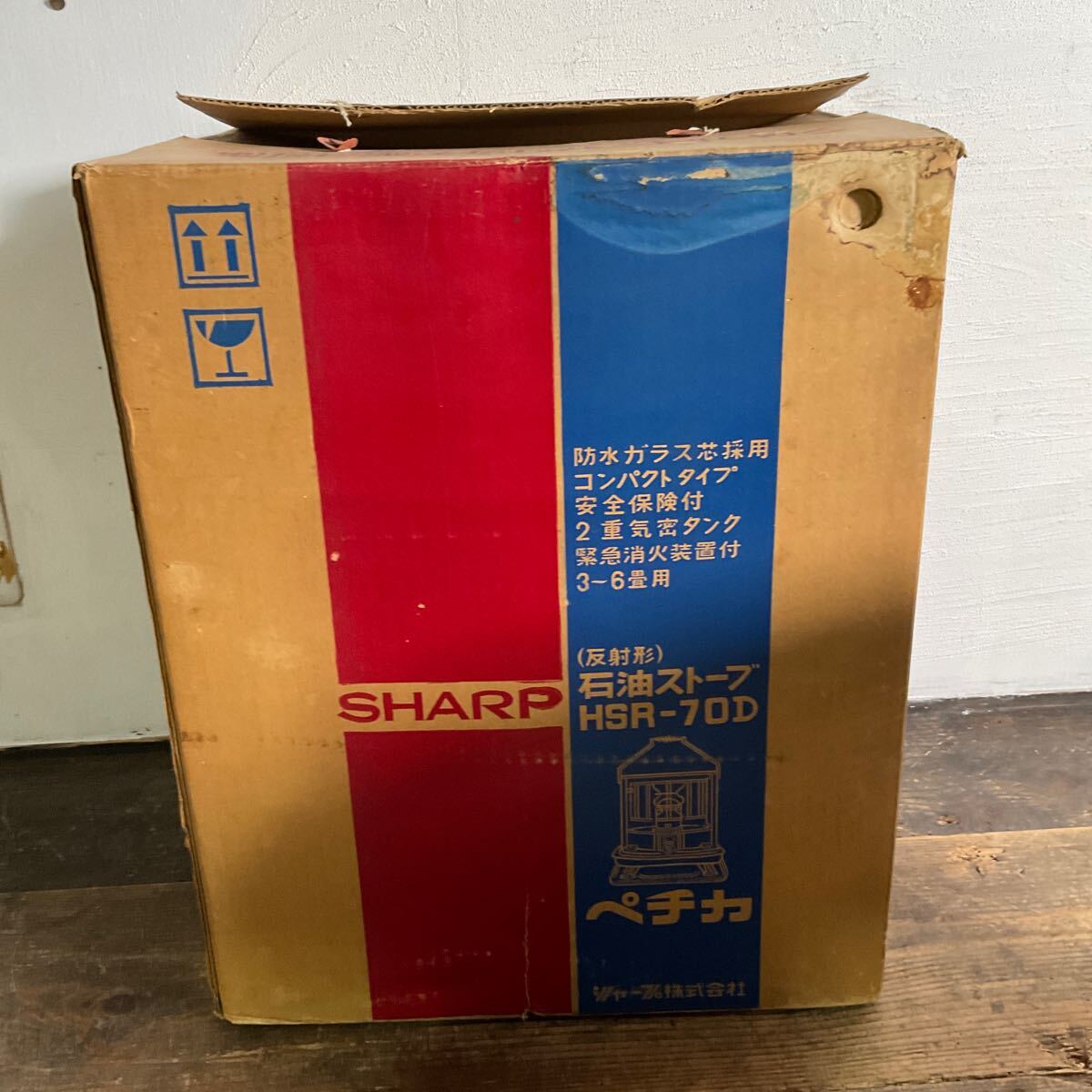 Yahoo!オークション - K06/ 動作品 石油ストーブ シャープ ペチカ HSR-...