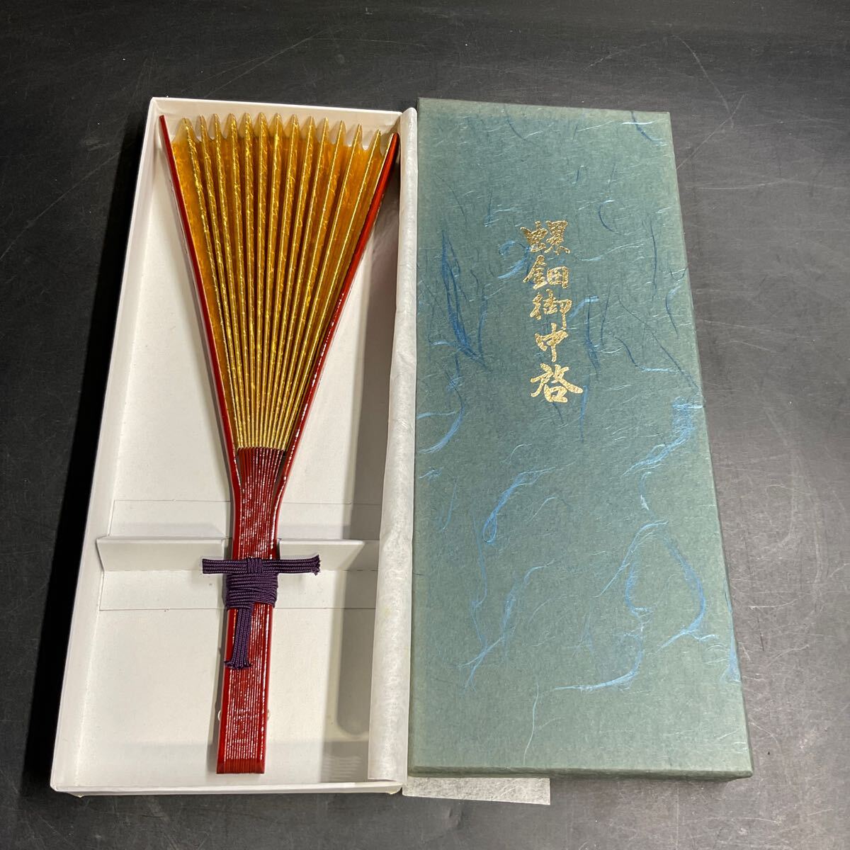 Yahoo!オークション - W14/美品 螺鈿中啓 真宗 儀式 装束 仏像 仏教美...