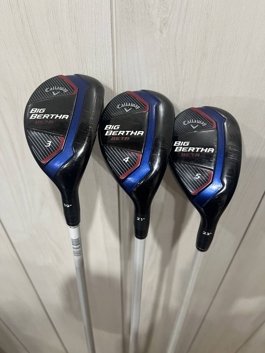 Yahoo!オークション - キャロウェイ BIG BERTHA ビッグバーサ BETA ユ...