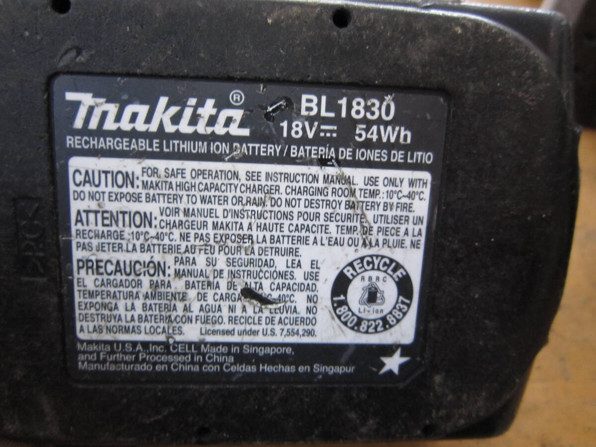 Yahoo!オークション - k5266 マキタ BL1830 18V