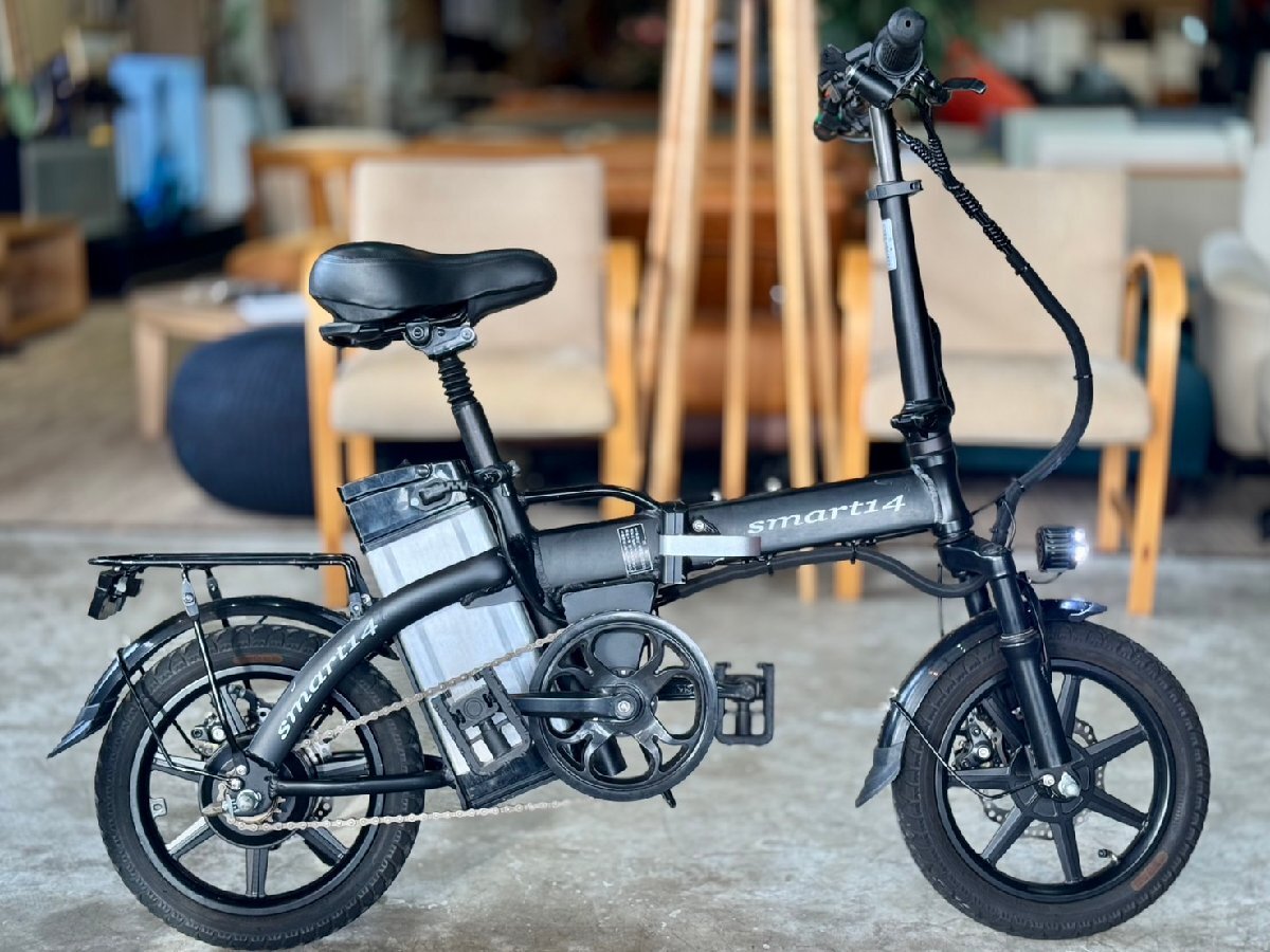 ☆動作OK! 充電OK! SMART14 折り畳み 電動バイク モペット ☆動作OK! 充電OK! SMART14 折り畳み 電動バイク モペット