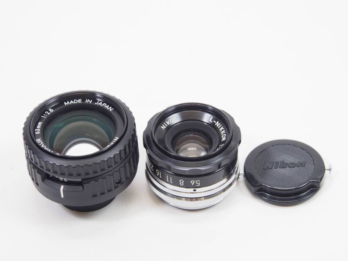 Yahoo!オークション - 【外観美品】 Nikon ニコン EL-NIKKOR 63mm F2.8...
