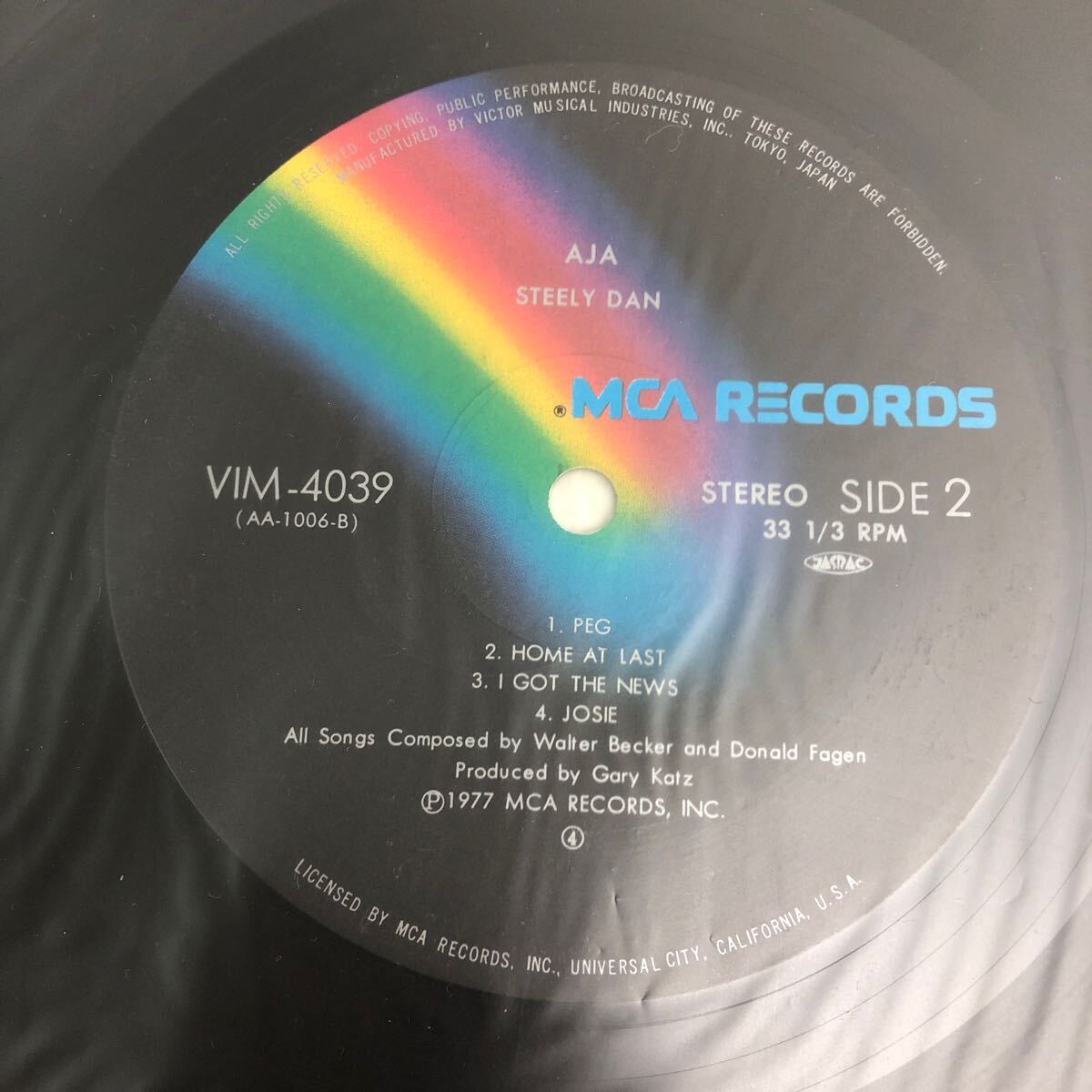 Yahoo!オークション - I0117C3 スティーリー・ダン STEELY DAN 彩 Aja ...