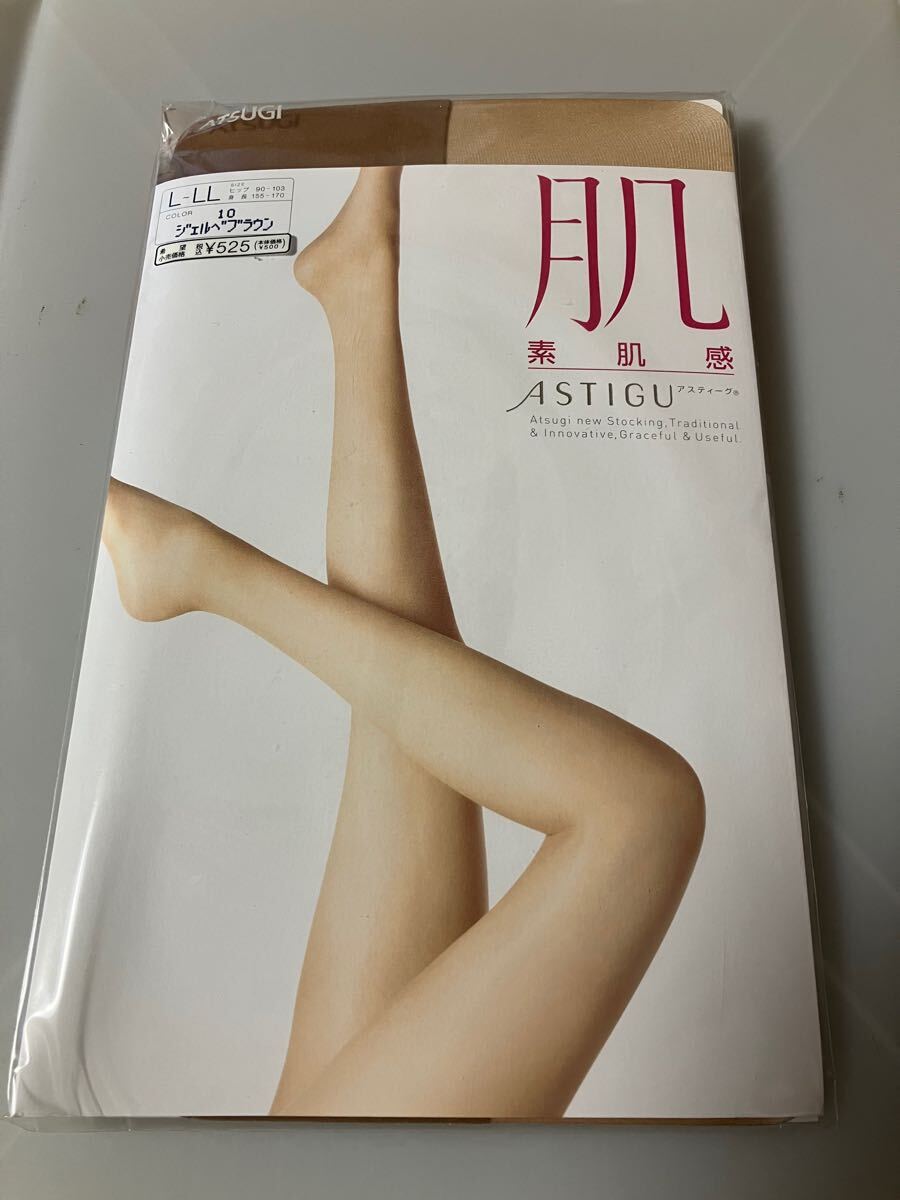 Yahoo!オークション - ATSUGI ASTIGU L-LL panty stocking 肌 素肌感 ...