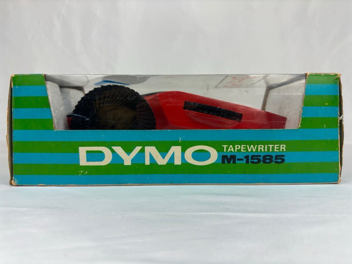 Yahoo!オークション - 【レトロ品】DYMO TAPEWRITER M-1585 ダイモ テ...