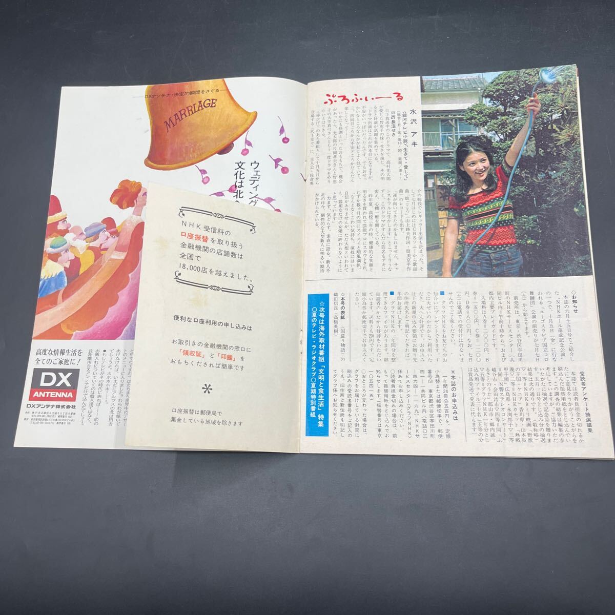 Yahoo!オークション - 『グラフNHK’73.7』国盗り物語 高橋英樹 水沢ア...