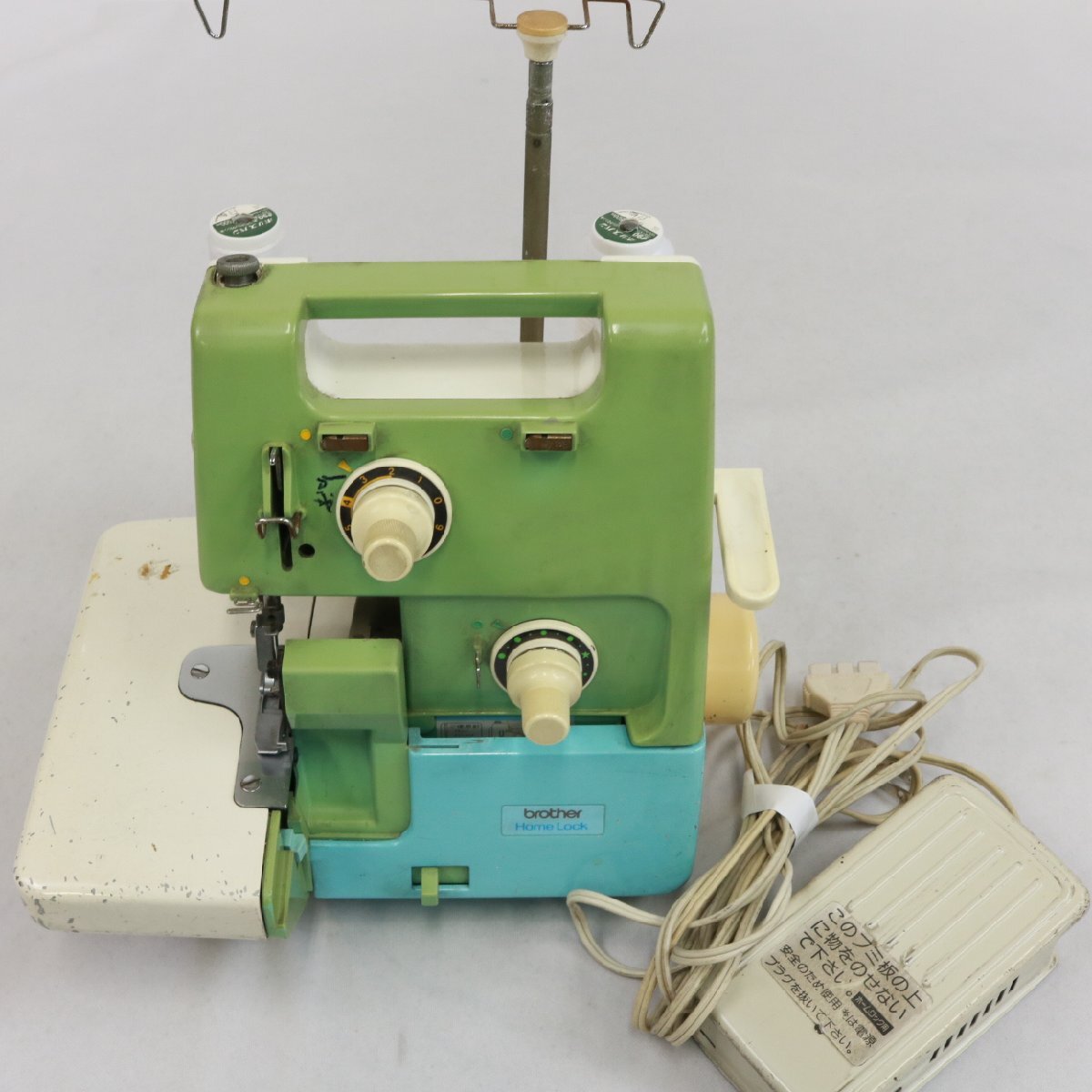 Yahoo!オークション - brother ブラザー ロックミシン TE4-B524 ホーム...