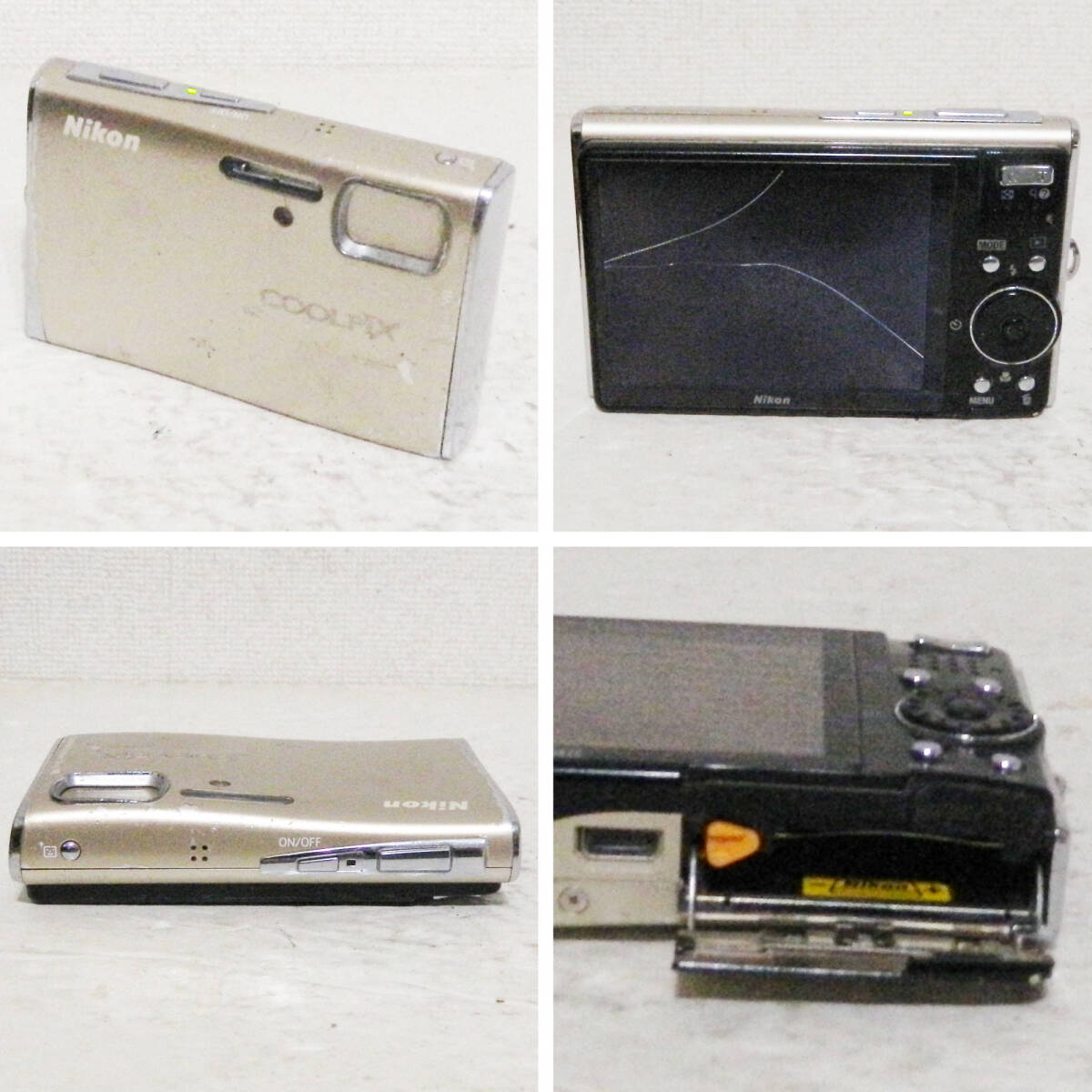 Yahoo!オークション - Nikon COOLPIX S52 S5 OLYMPUS D-700 VH-210 SAN...