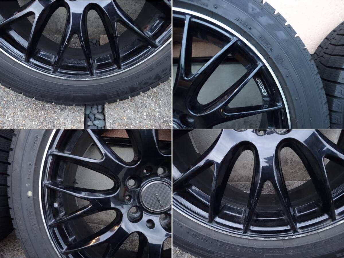 Yahoo!オークション - RAYS HOMURA 2X9 19インチ 8J +45 114.3 & DUNLO...