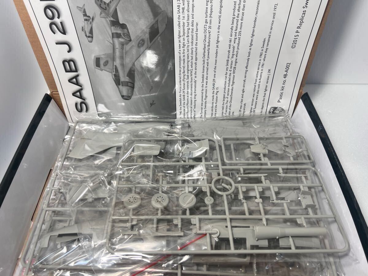 Yahoo!オークション - 未組立 PILOT REPLICAS 1/48 SAAB J29F サーブ ...