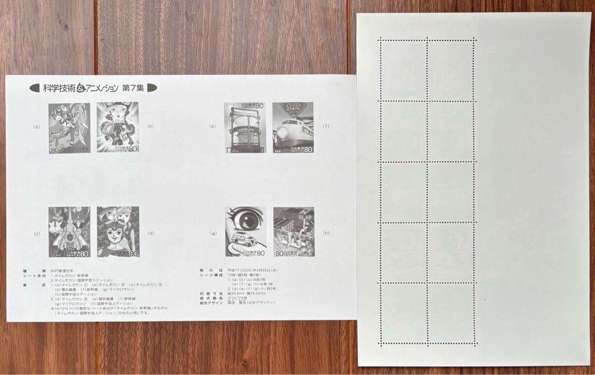 Yahoo!オークション - 記念切手 シート C1921科学技術とアニメ・ヒーロ...