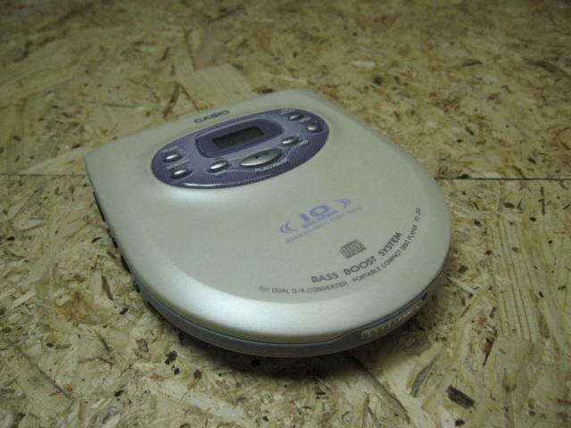 Yahoo!オークション - 【F-2】CASIO カシオ PZ-J60 ポータブルCDプレー...