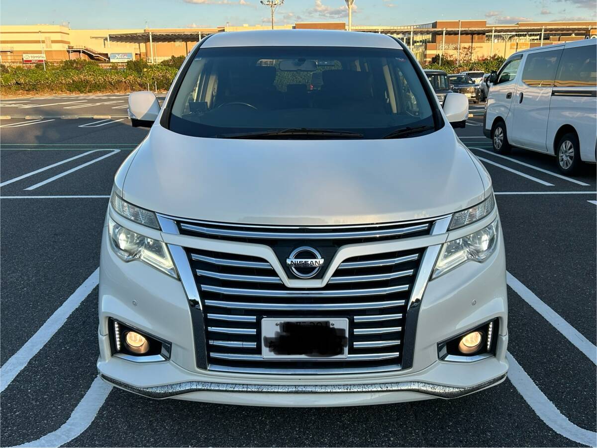 Yahoo!オークション - コミコミ価格 H26年式 後期型エルグランドHWスタ...