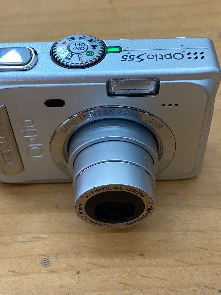 Yahoo!オークション - 【c375】稼働 GE A1050 デジタルカメラ シルバー...