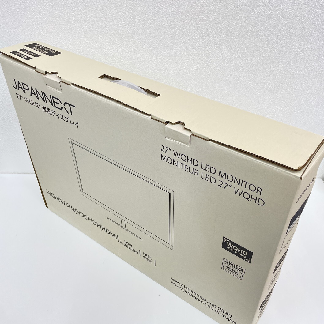 Yahoo!オークション - YOK【現状渡し品】JAPANNEXT 27インチ WQHD 2560...