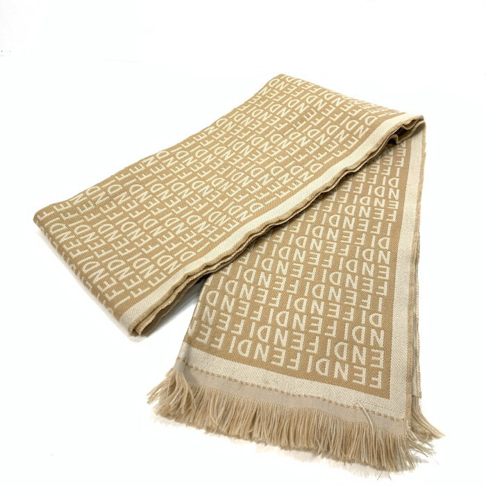 Yahoo!オークション - FUZ FENDI フェンディ マフラー ブランド カラー...