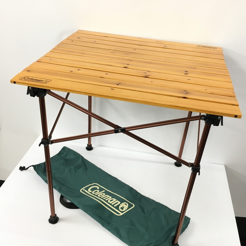 TEI 現状渡し品 Coleman コールマン ナチュラルウッドロールテーブル クラシック 65 128-250124-YO-13-TEI(コールマン)｜売買されたオークション情報、yahoo ...