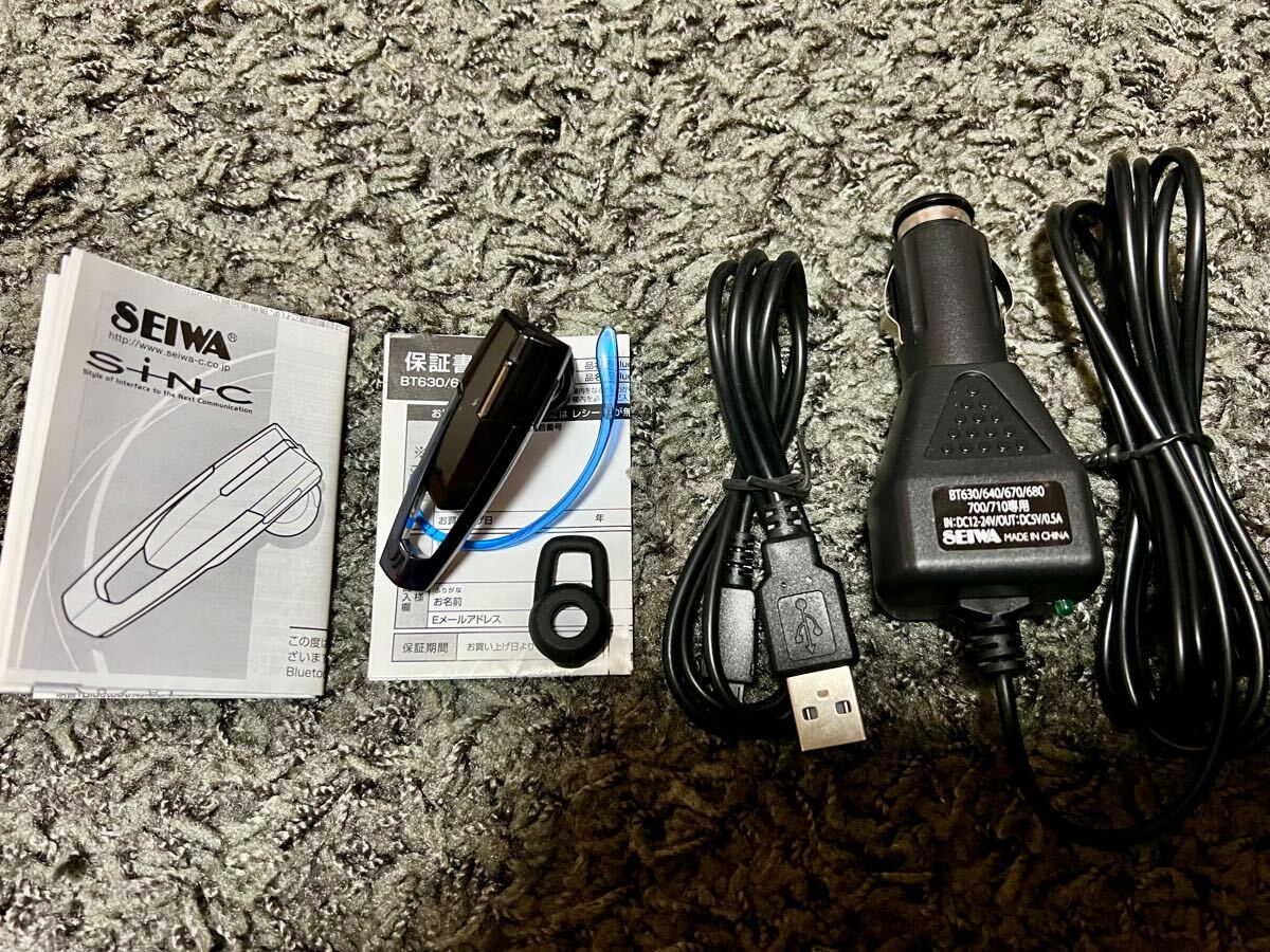 SEIWA セイワ/Bluetoothモノラルハンズフリー/BT630/ヘッドセット(ハンズフリー)｜売買されたオークション情報、yahooの商品情報をアーカイブ公開 - オークファン ...